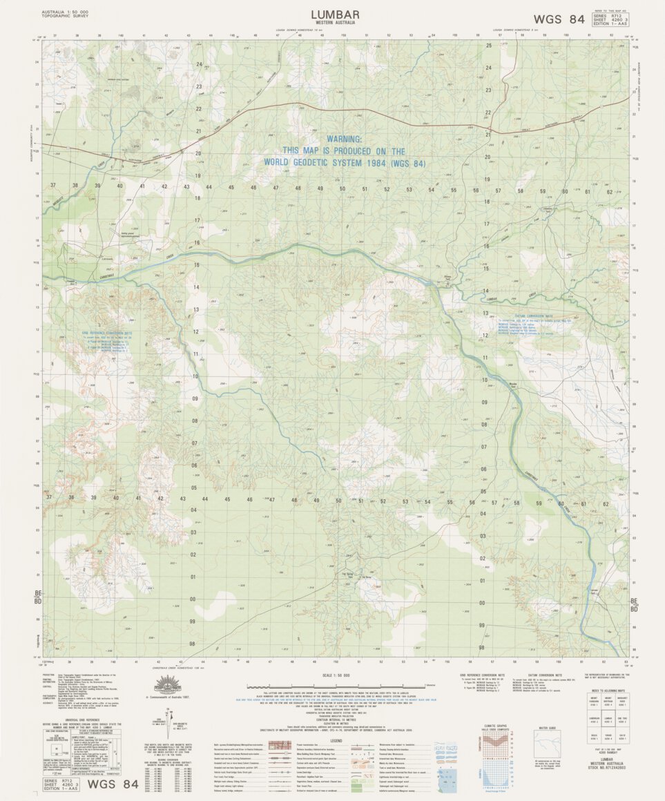 Lumbar (4260-3) Map by Geoscience Australia | Avenza Maps