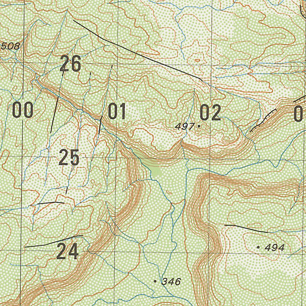 Phillips Range (4164-3) Map by Geoscience Australia | Avenza Maps