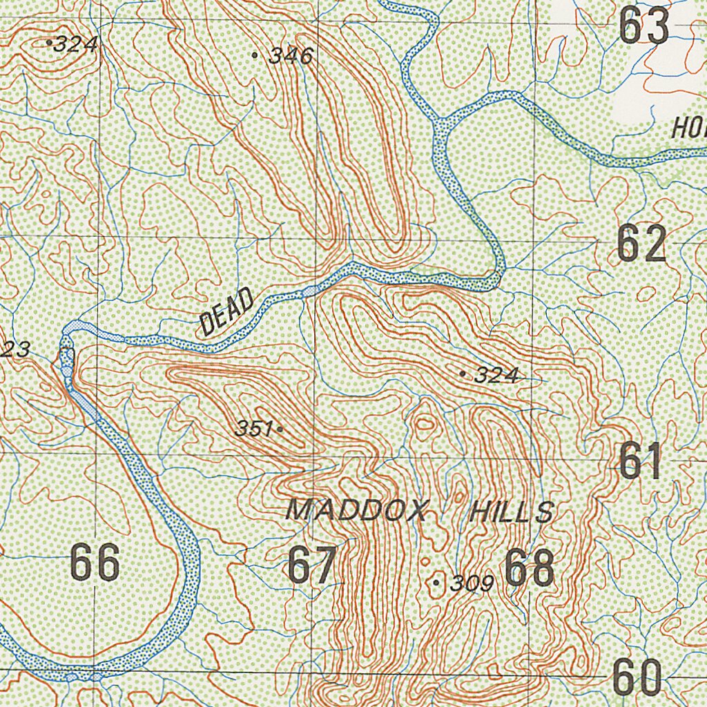 Gliddon (4261-2) Map by Geoscience Australia | Avenza Maps