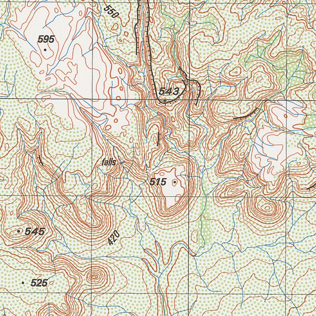 Archie Creek (4464-1) Map by Geoscience Australia | Avenza Maps