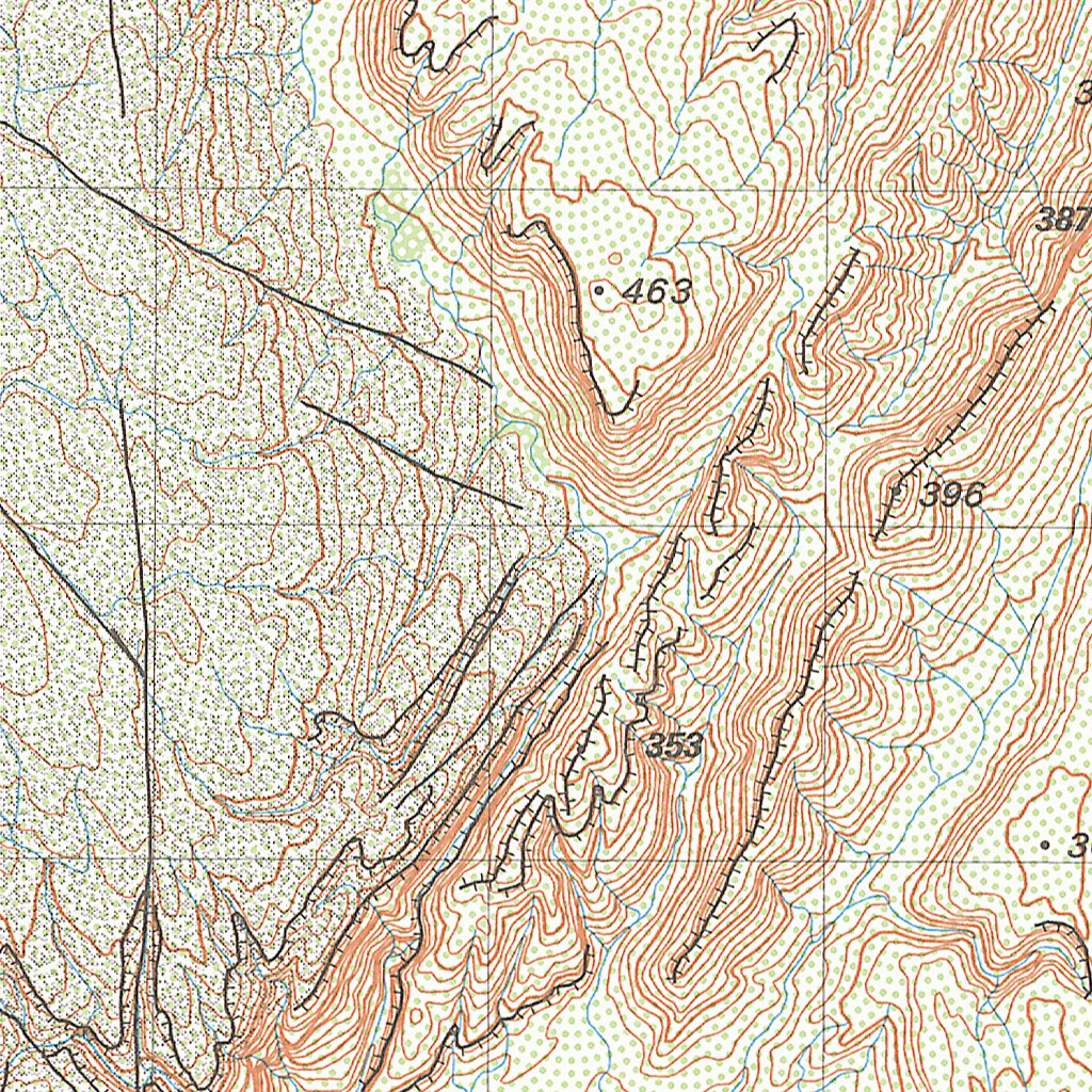 Saw (4565-4) Map by Geoscience Australia | Avenza Maps