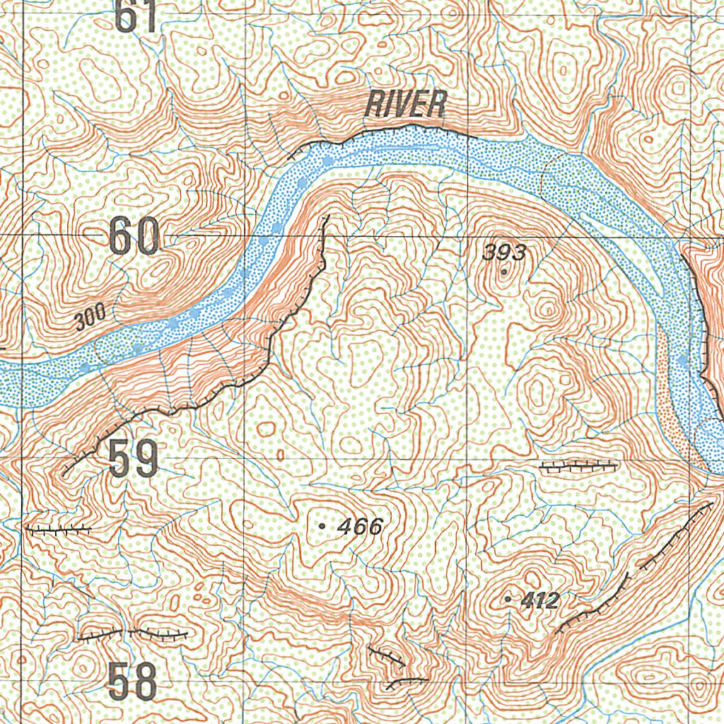 Pompeys Pillar (4564-4) Map by Geoscience Australia | Avenza Maps