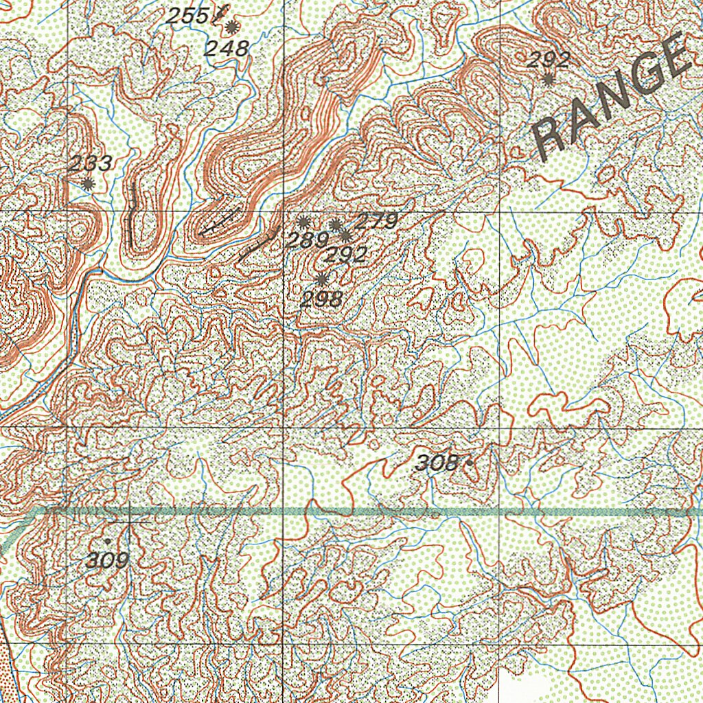 Dixon Range (4562-1) Map by Geoscience Australia | Avenza Maps