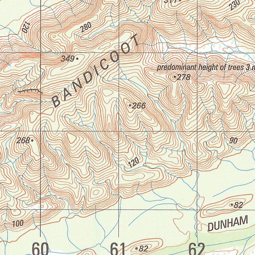 Deception Range (4666-3) Map by Geoscience Australia | Avenza Maps