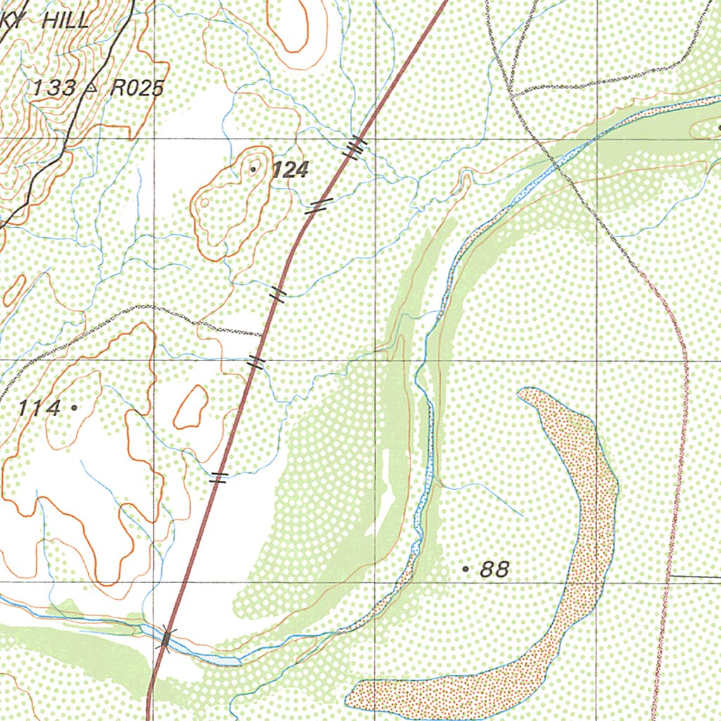 Cabbage Tree Creek (4565-1) Map by Geoscience Australia | Avenza Maps