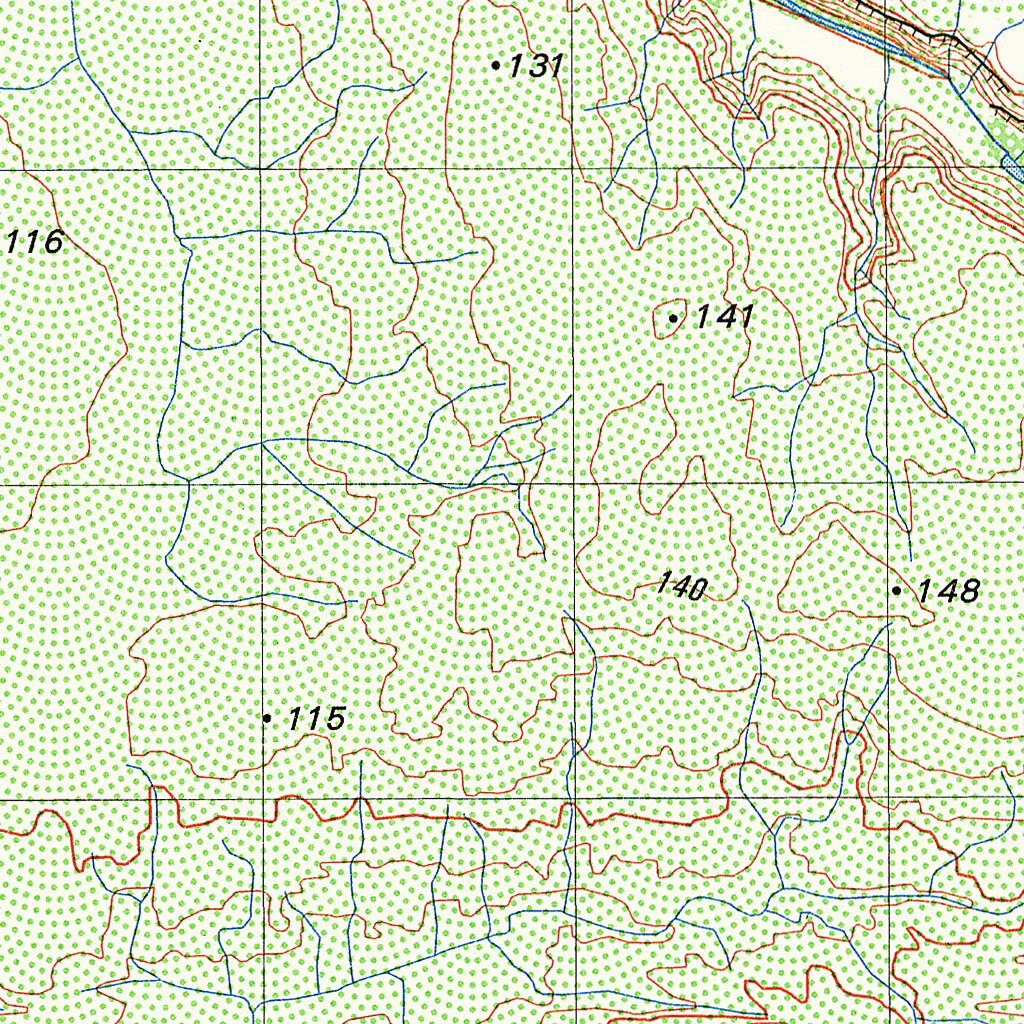 Blue Mud Hole (4865-1) Map by Geoscience Australia | Avenza Maps