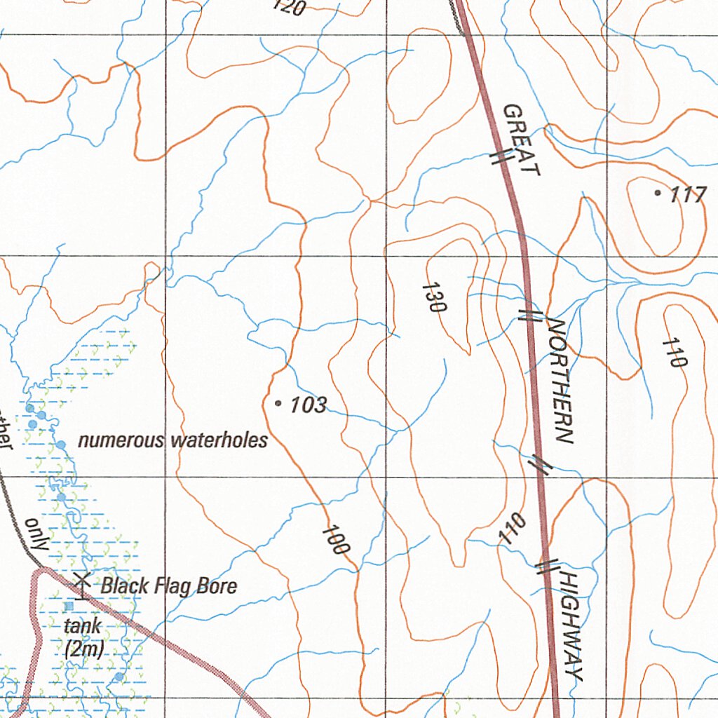 Tier Range (4566-2) Map by Geoscience Australia | Avenza Maps