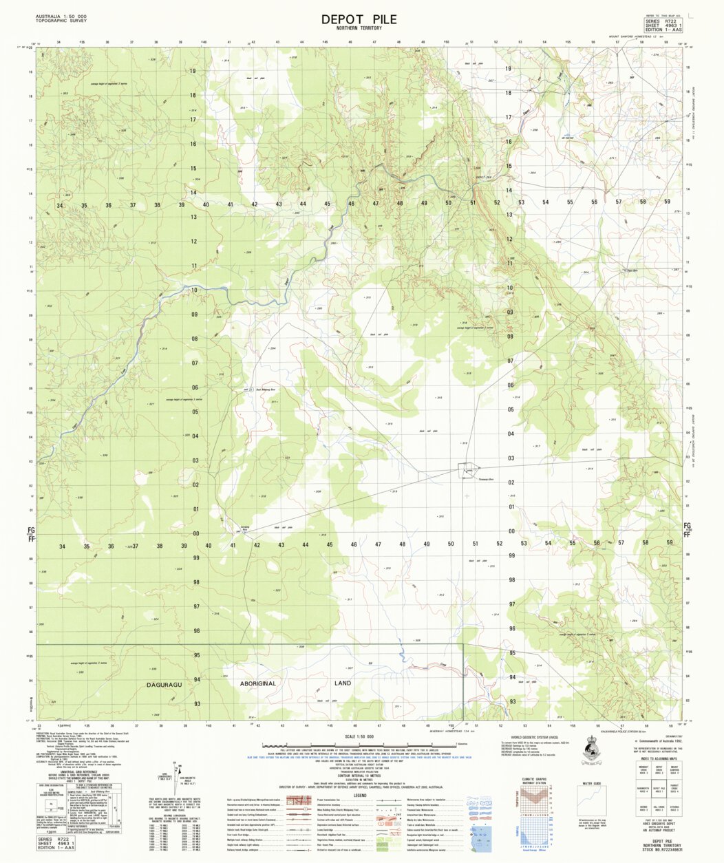 Depot Pile (4963-1) Map by Geoscience Australia | Avenza Maps