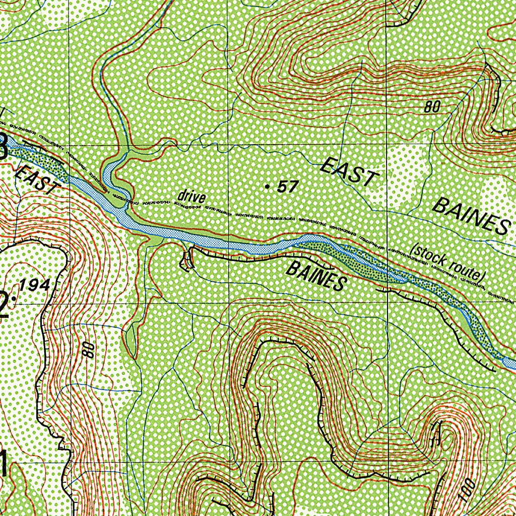 Newcastle Range (4966-3) Map by Geoscience Australia | Avenza Maps