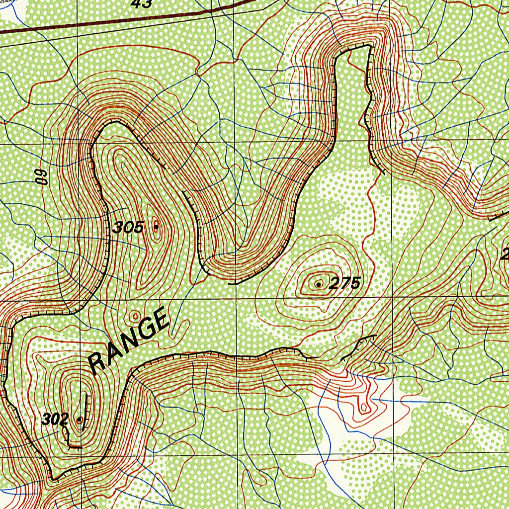 Fitzroy Range (5066-1) Map by Geoscience Australia | Avenza Maps