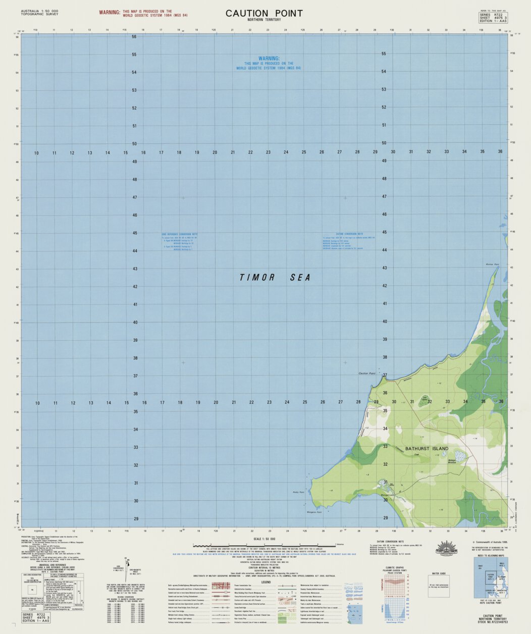 Caution Point (4975-3) Map by Geoscience Australia | Avenza Maps