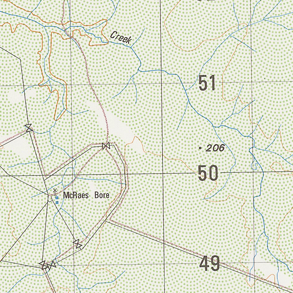 Top Springs (5264-1) Map by Geoscience Australia | Avenza Maps