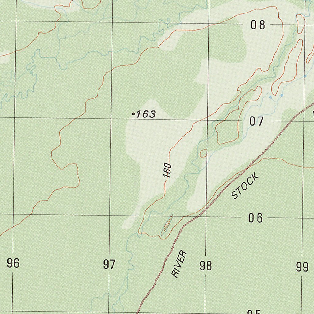Dry River (5367-3) Map by Geoscience Australia | Avenza Maps