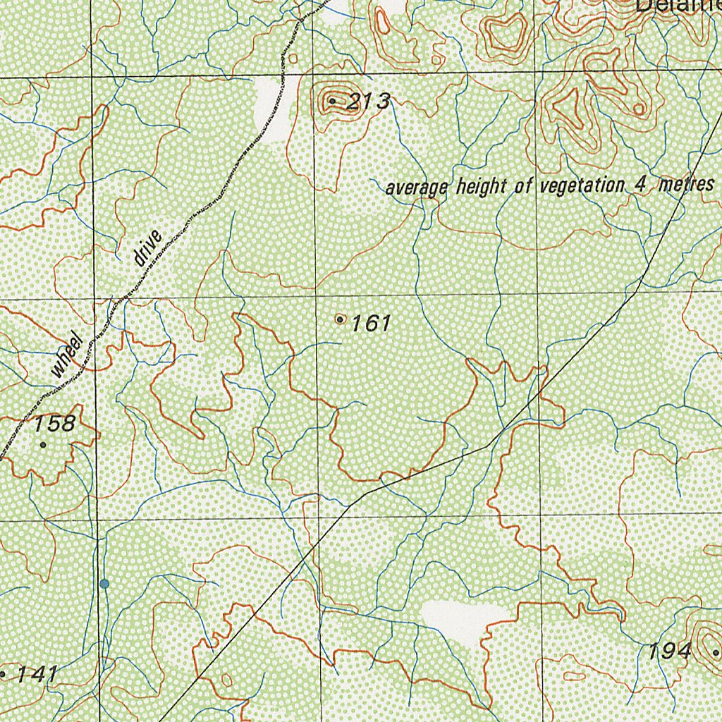 Barney Bluff (5266-4) Map by Geoscience Australia | Avenza Maps