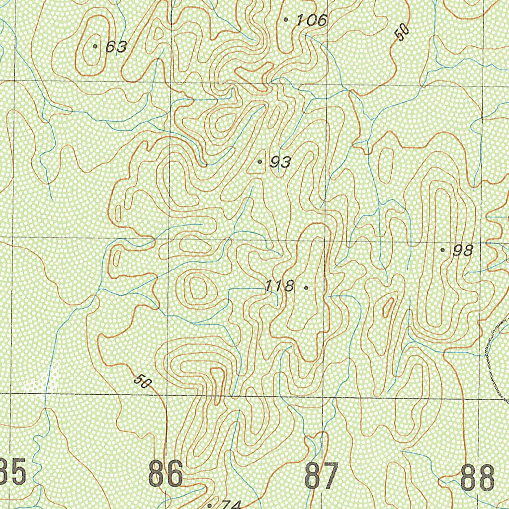 Wildman River South (5372-4) Map by Geoscience Australia | Avenza Maps