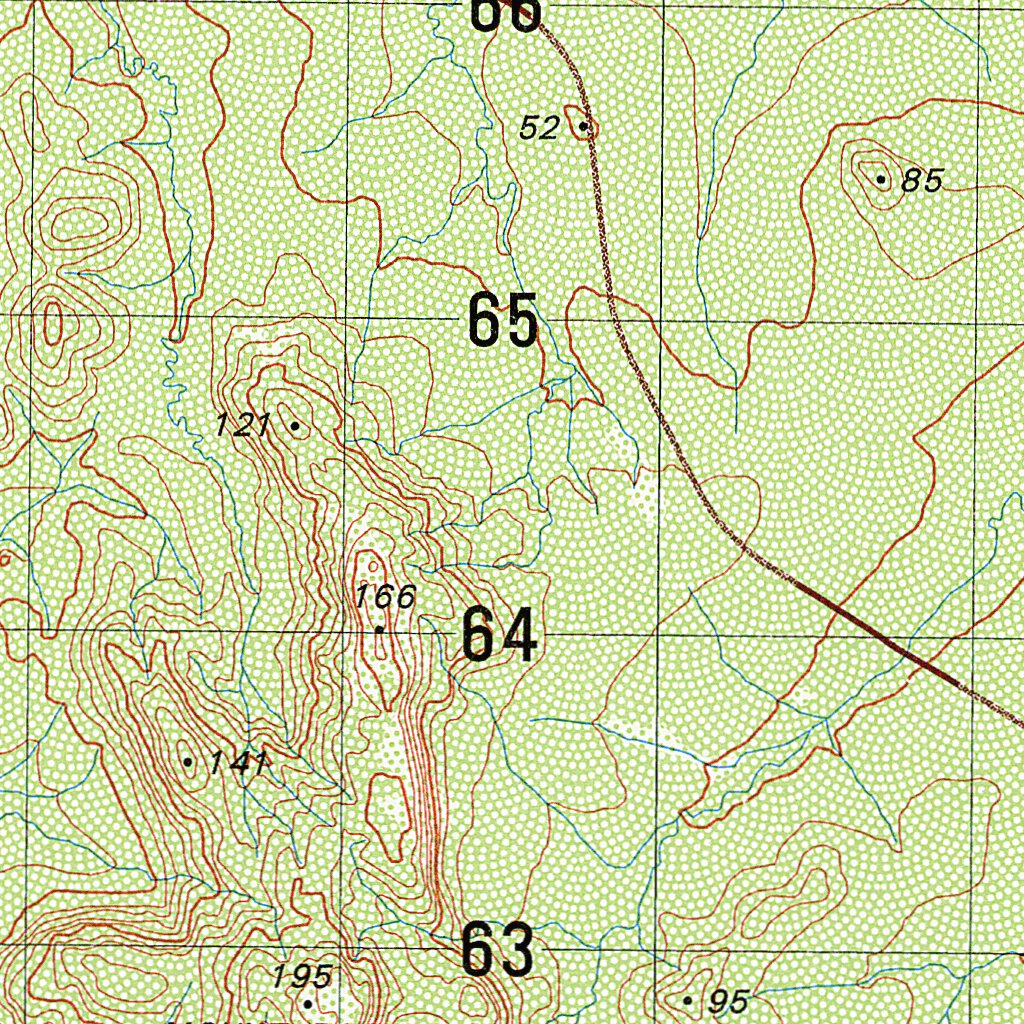 Mount Cahill (5472-3) Map by Geoscience Australia | Avenza Maps