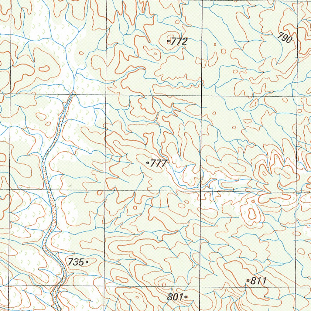 Simpsons Gap (5650-4) Map by Geoscience Australia | Avenza Maps