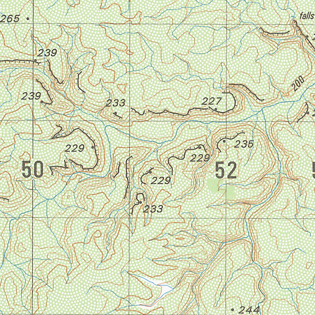 Flying Fox (5669-4) Map by Geoscience Australia | Avenza Maps