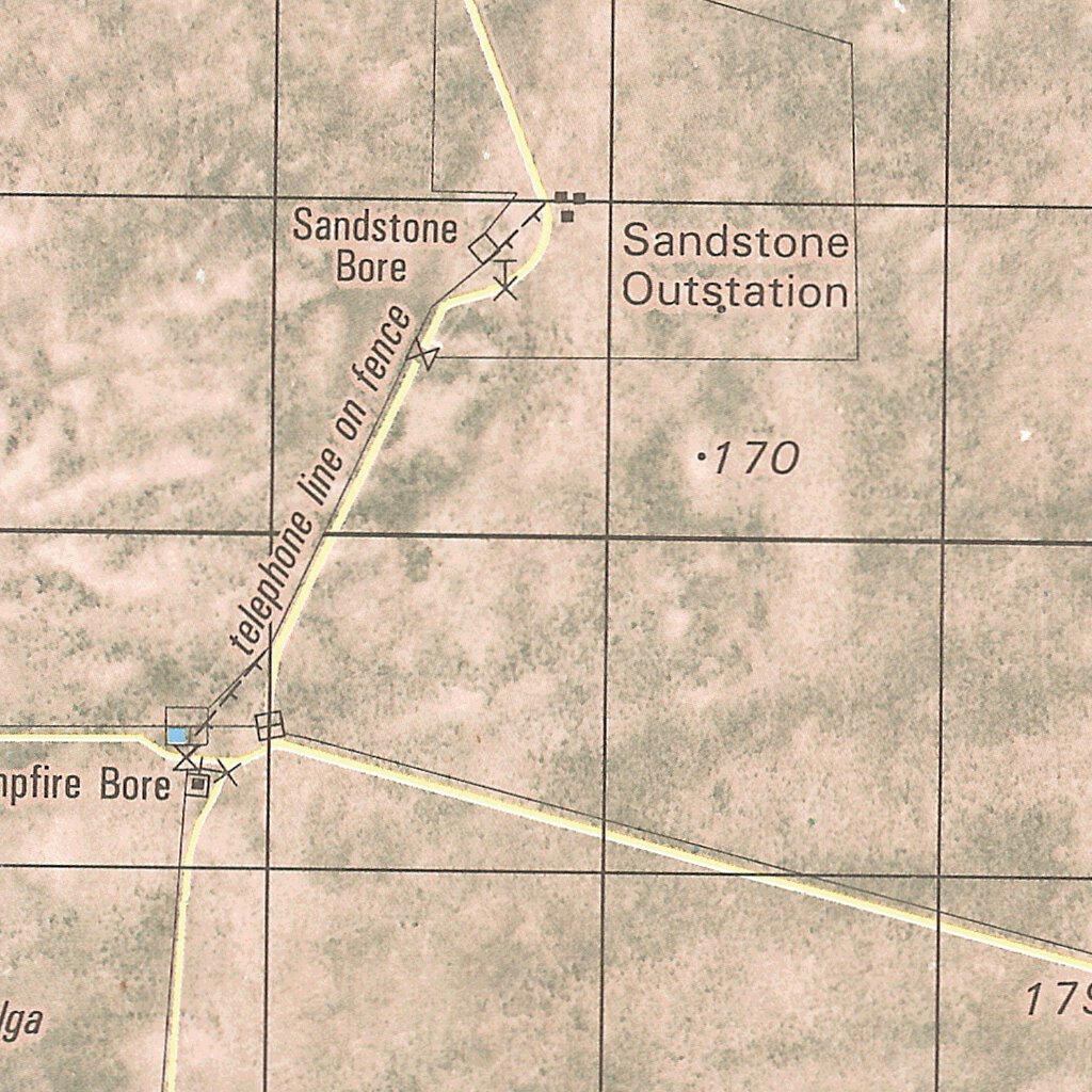 Sandstone (5638-1) Map by Geoscience Australia | Avenza Maps
