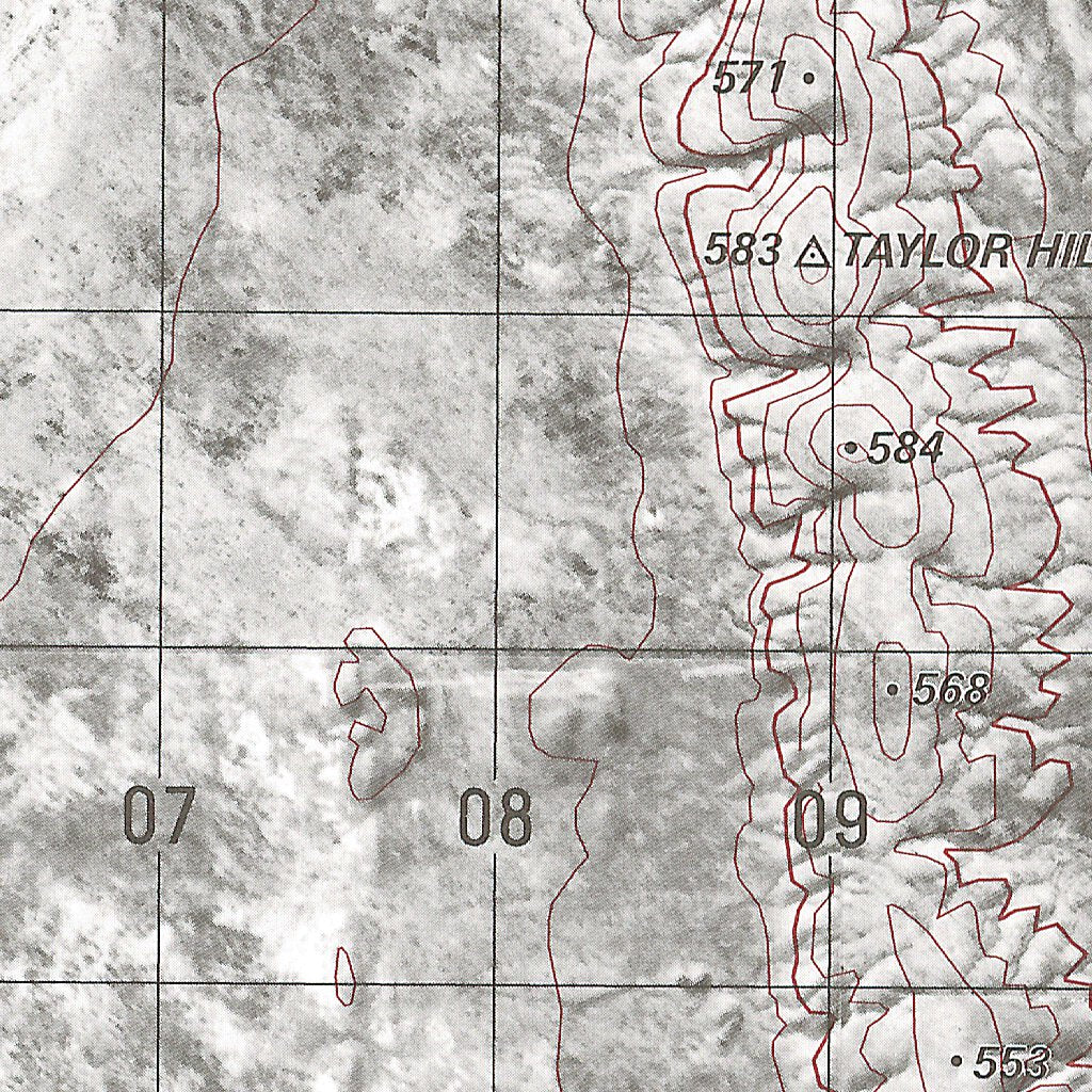 Osborne Range (5755-3) Map by Geoscience Australia | Avenza Maps