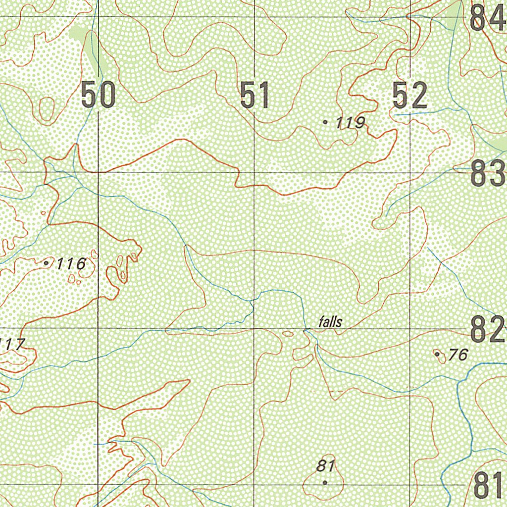 Blyth River (5872-3) Map by Geoscience Australia | Avenza Maps