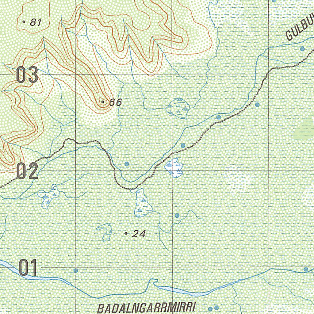 Dhupuwamirri (5972-1) Map by Geoscience Australia | Avenza Maps