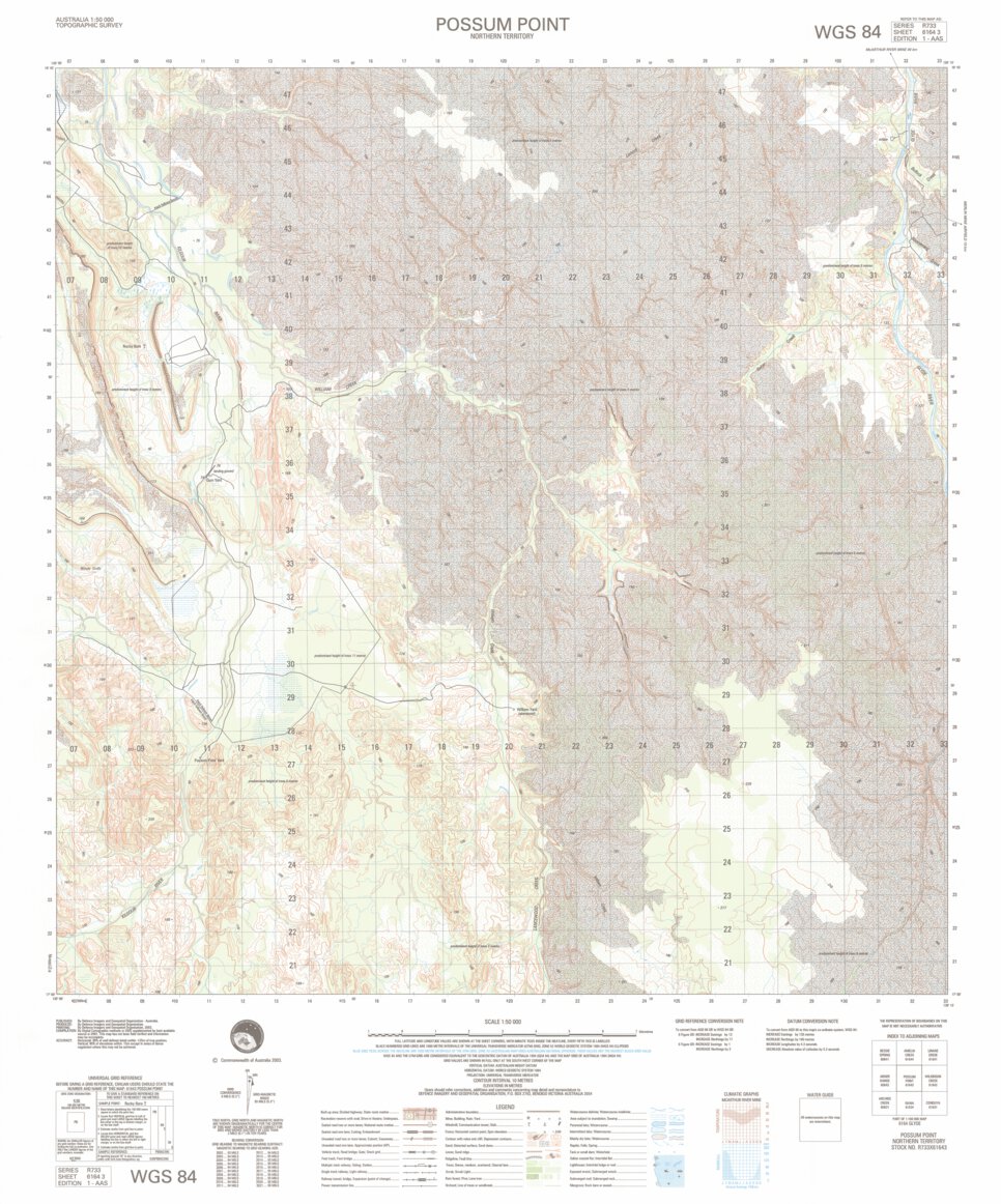 Possum Point (6164-3) Map by Geoscience Australia | Avenza Maps