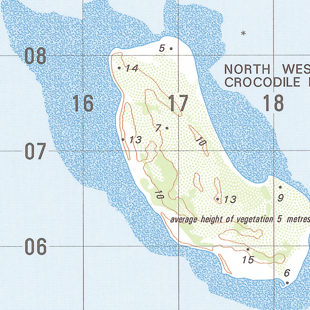 Crocodile (5974-4) Map by Geoscience Australia | Avenza Maps