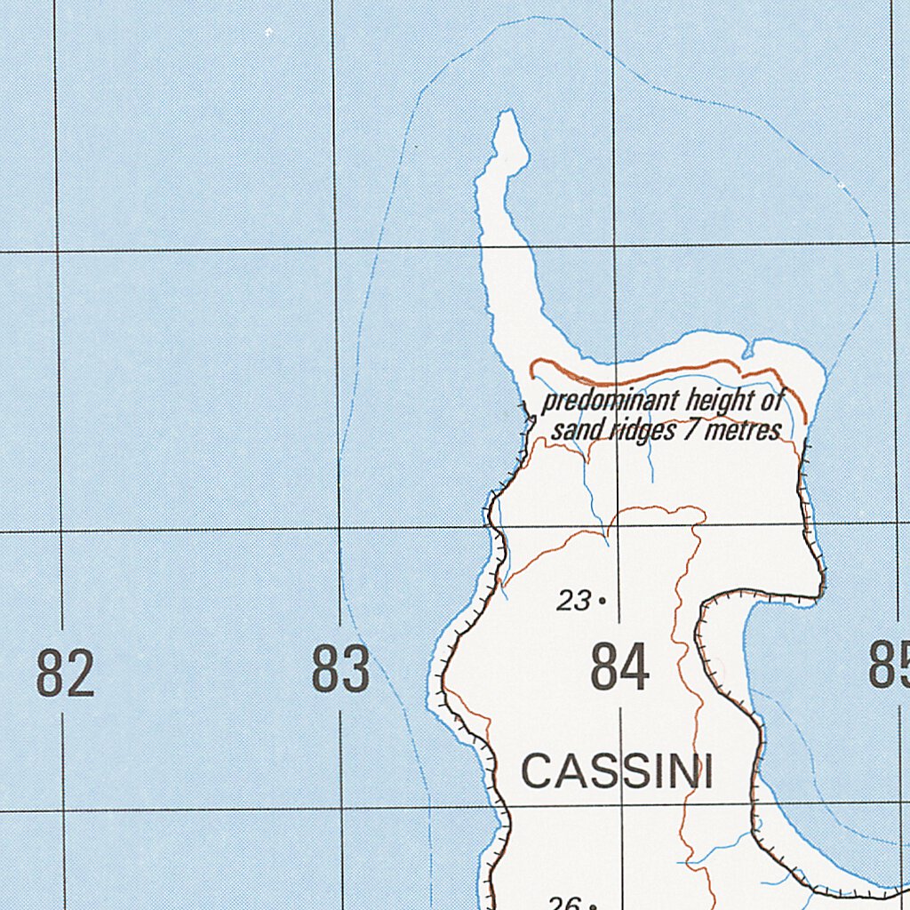 Cassini Island (4070-3) Map by Geoscience Australia | Avenza Maps