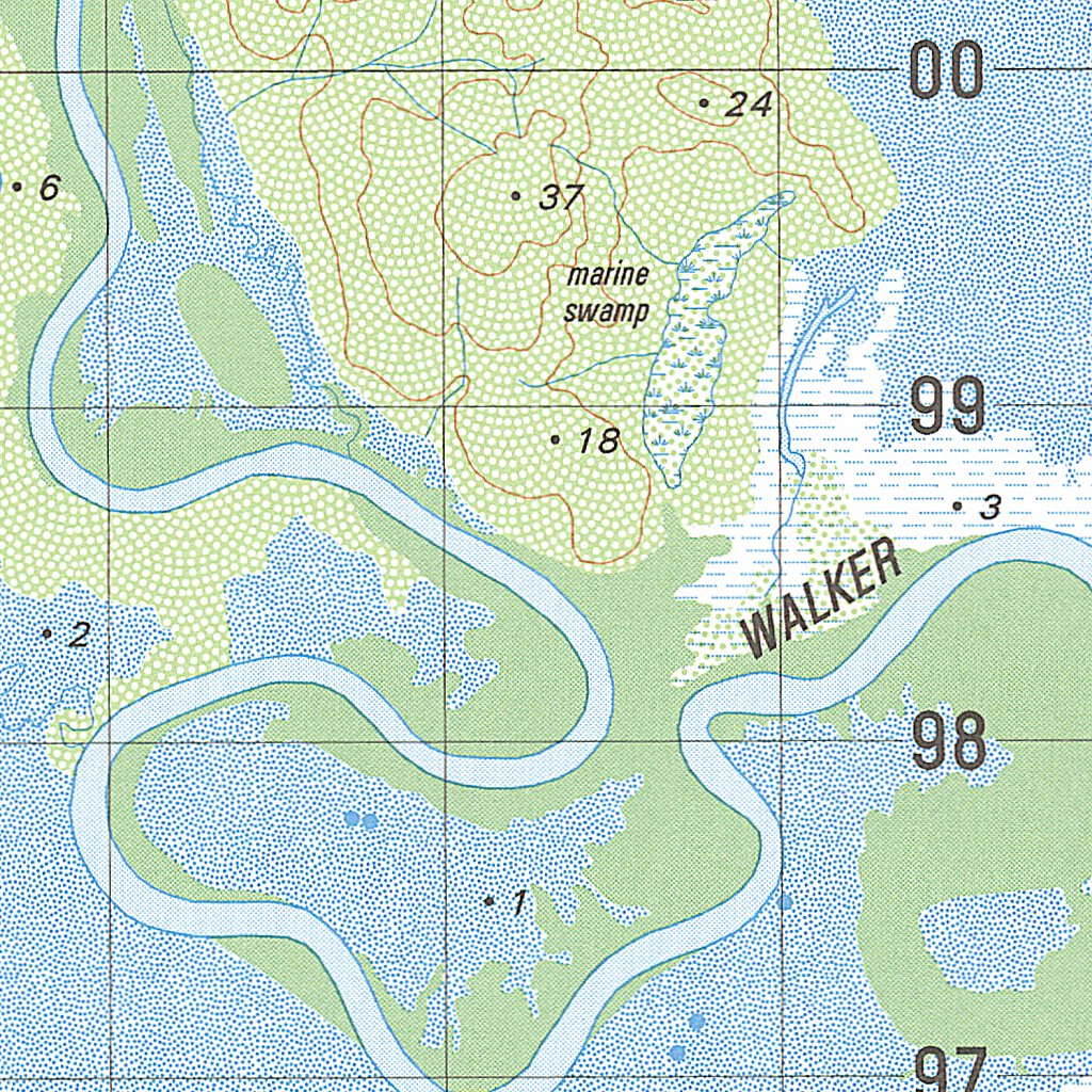 Marura (6070-1) Map by Geoscience Australia | Avenza Maps