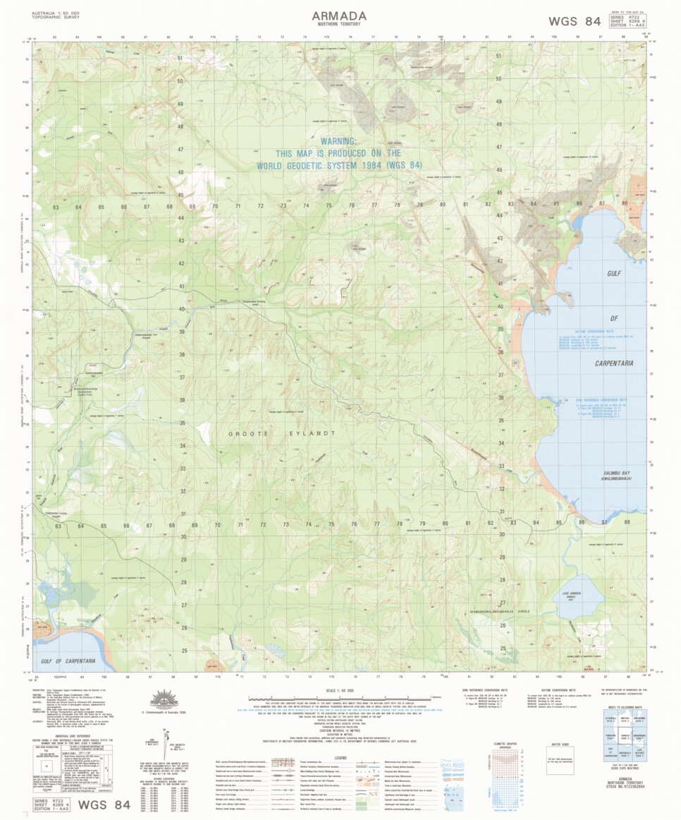 Armada (6269-4) Map by Geoscience Australia | Avenza Maps