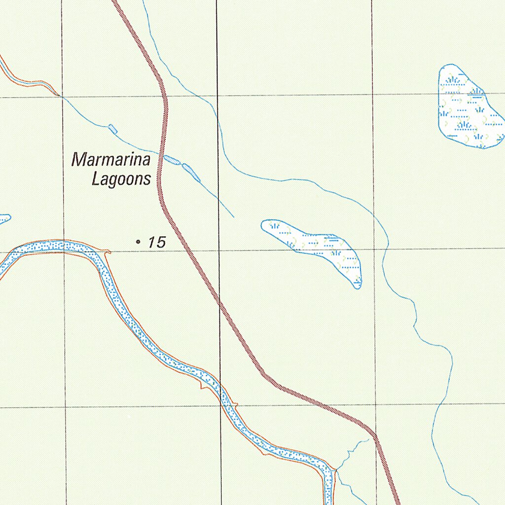 Marmarina Lagoons (6265-1) Map by Geoscience Australia | Avenza Maps