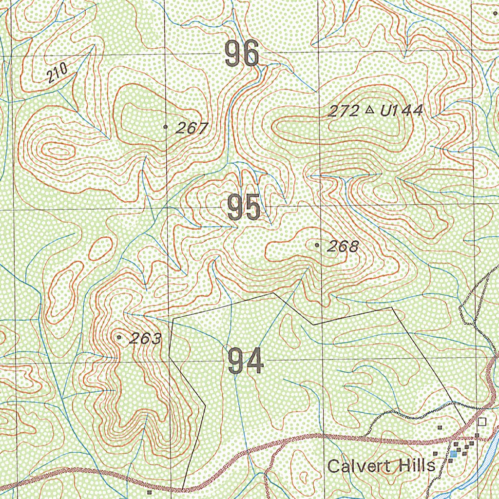 Goanna Creek (6363-1) Map by Geoscience Australia | Avenza Maps