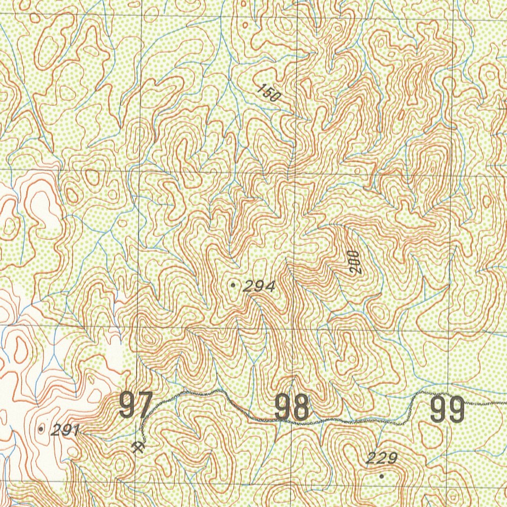Gorge Yard (6562-4) Map by Geoscience Australia | Avenza Maps