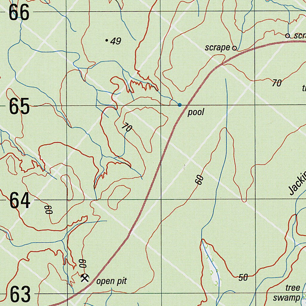 Kurracoo Creek (7372-3) Map by Geoscience Australia | Avenza Maps