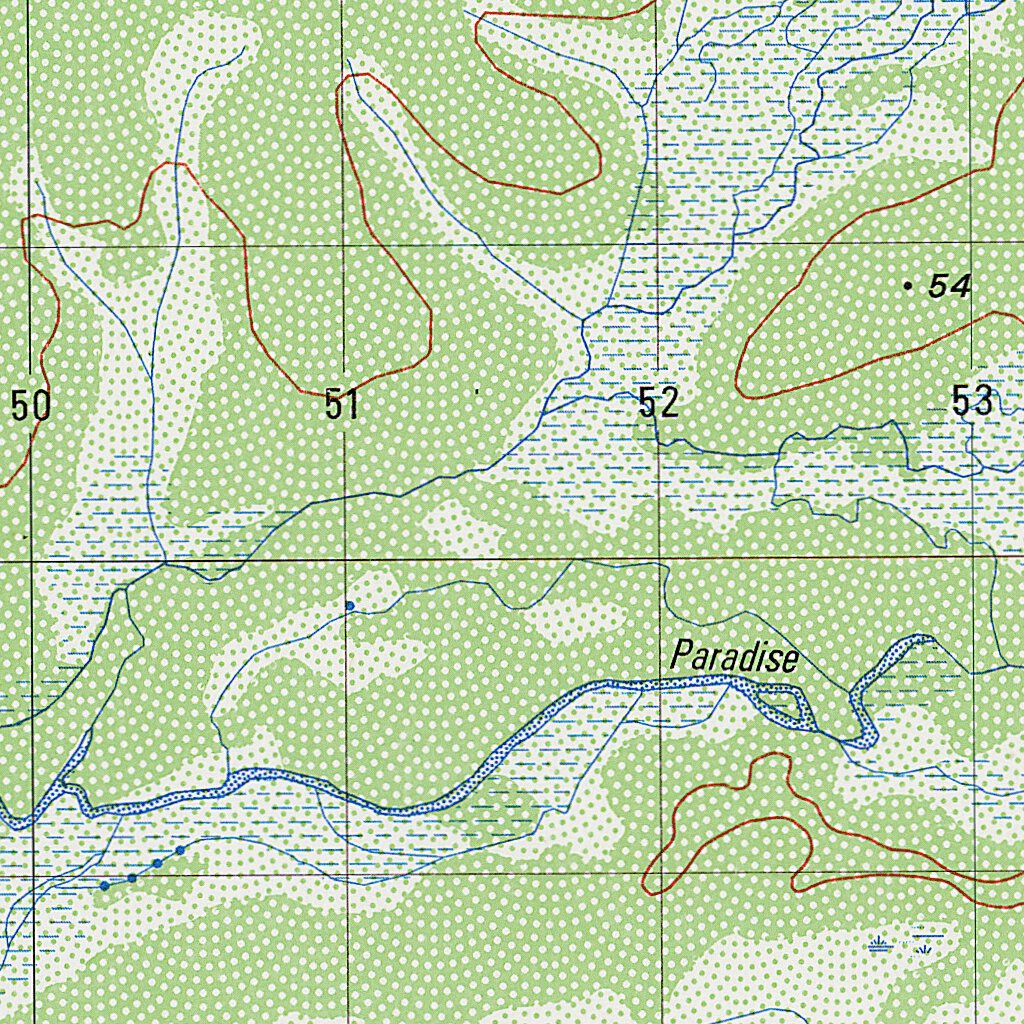 Paradise Creek (7367-1) Map by Geoscience Australia | Avenza Maps