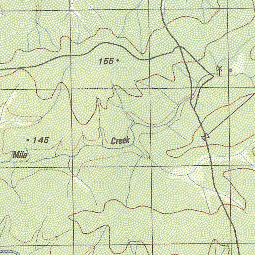 Dickies Creek (7567-2) Map by Geoscience Australia | Avenza Maps