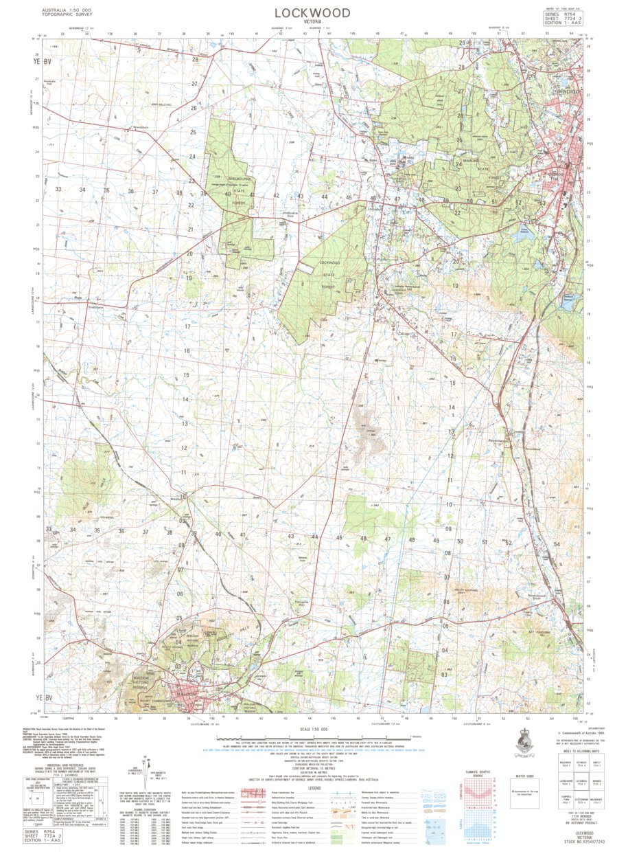 Lockwood (7724-3) Map by Geoscience Australia | Avenza Maps