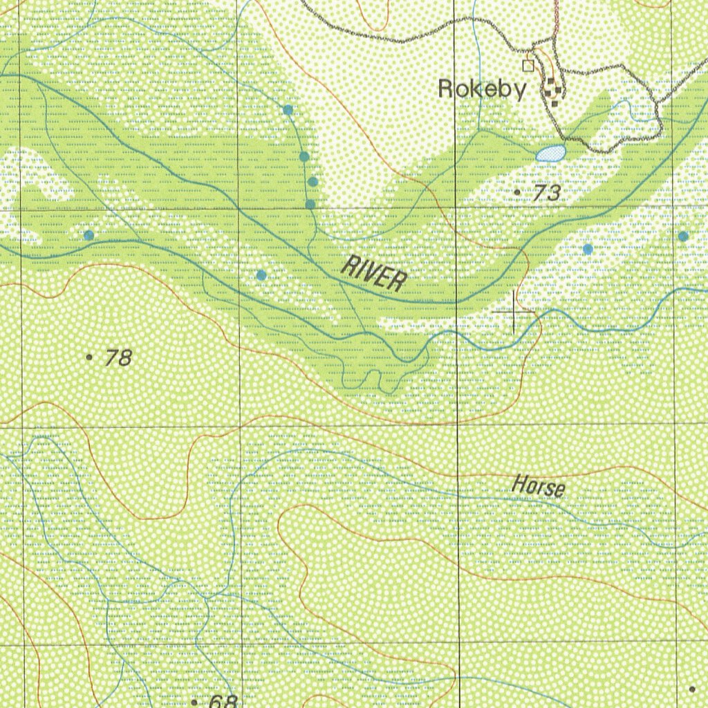 Rokeby (7470-4) Map by Geoscience Australia | Avenza Maps