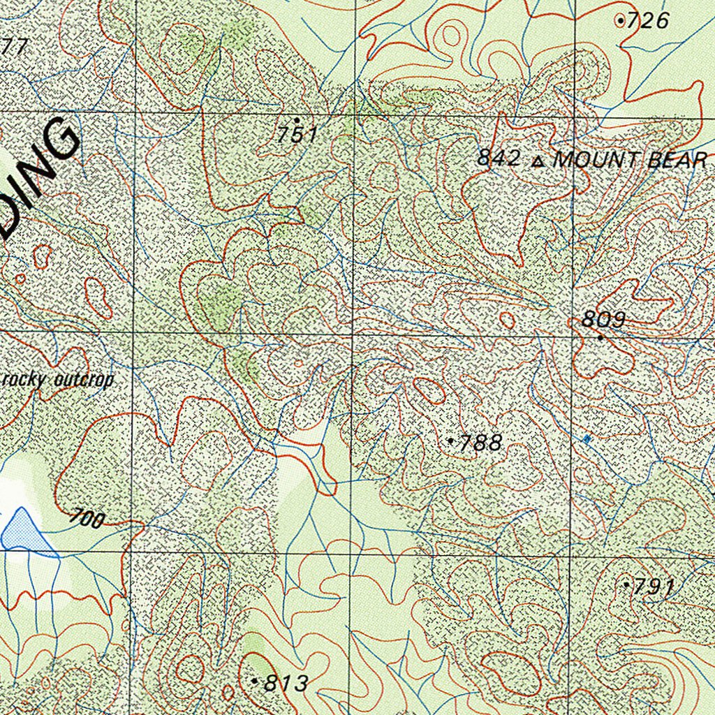 Sundown (7862-2) Map by Geoscience Australia | Avenza Maps