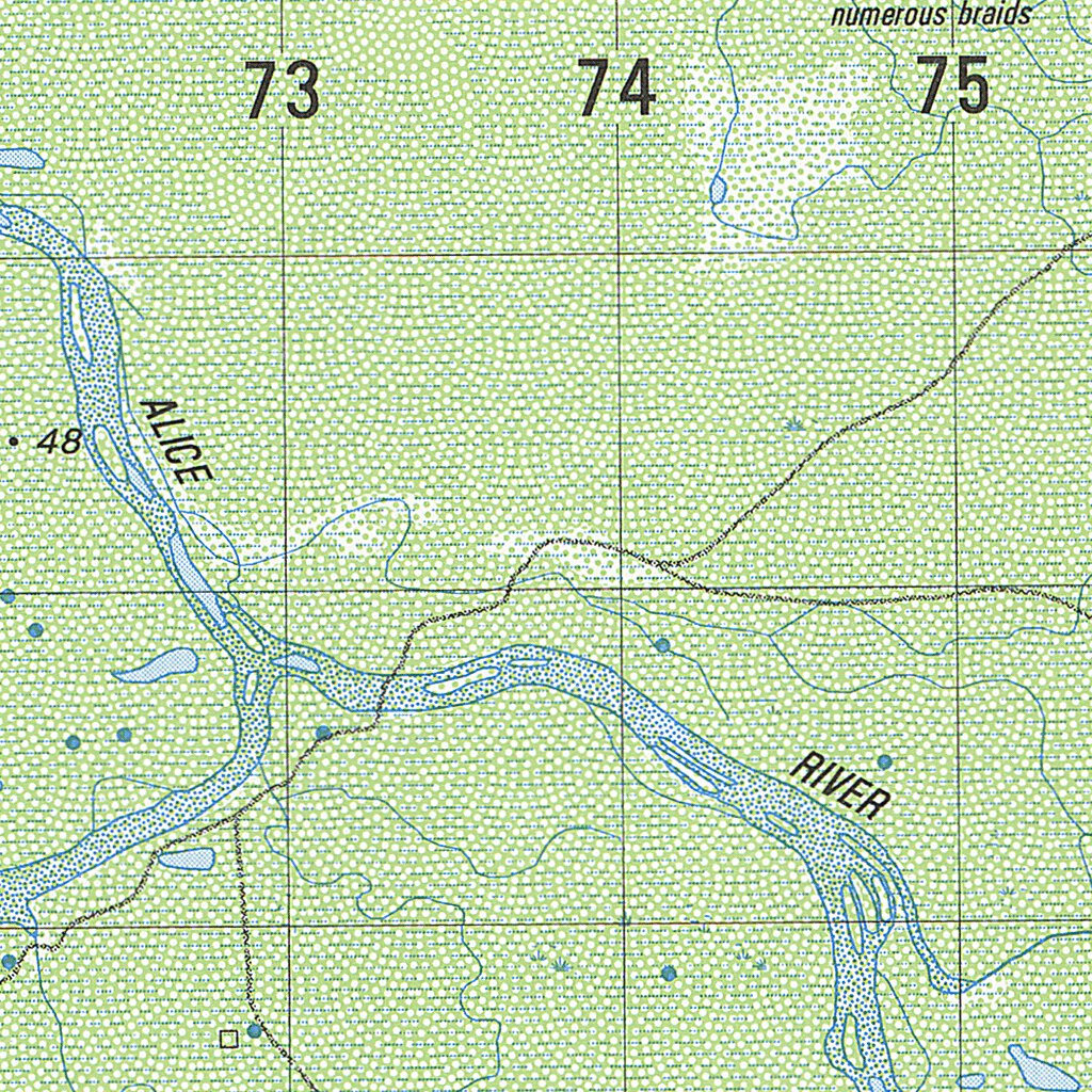 Peters Lagoon (7466-4) Map by Geoscience Australia | Avenza Maps