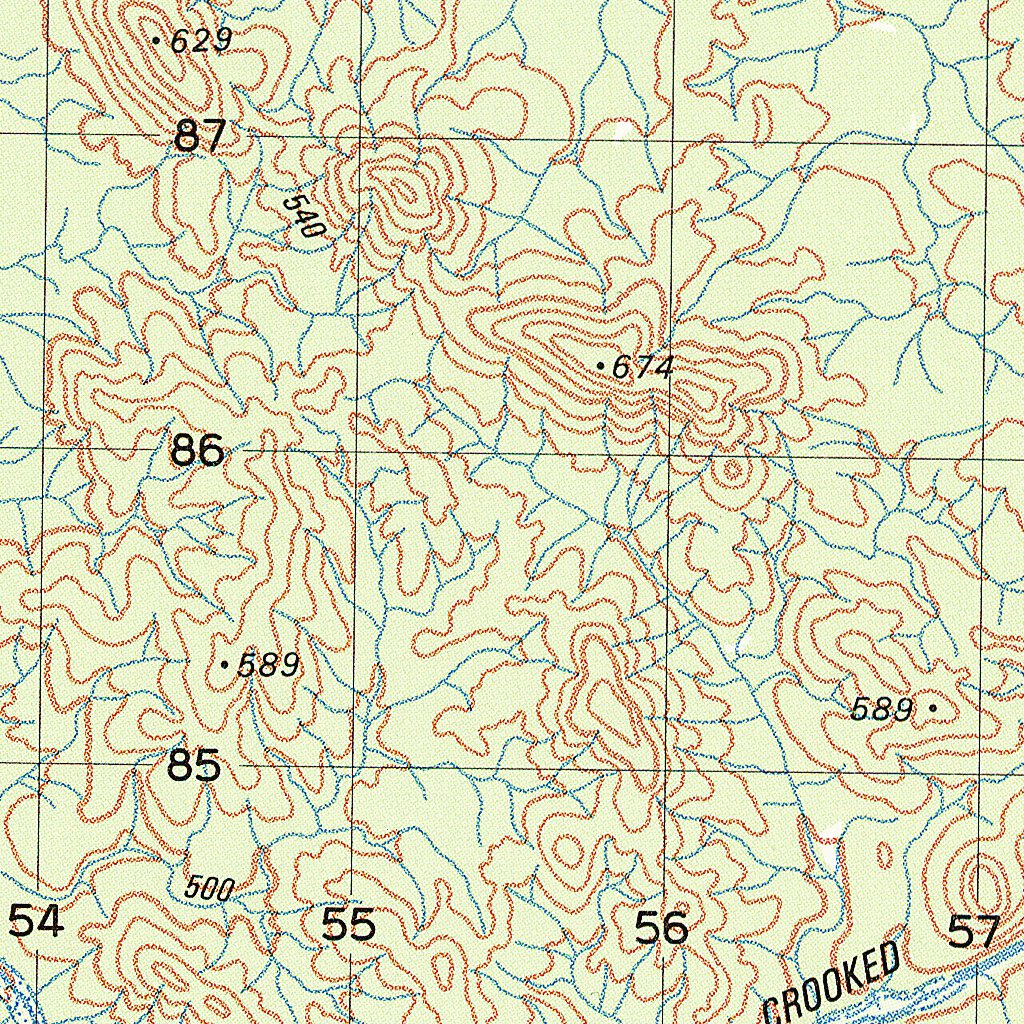 Almaden (7863-3) Map by Geoscience Australia | Avenza Maps