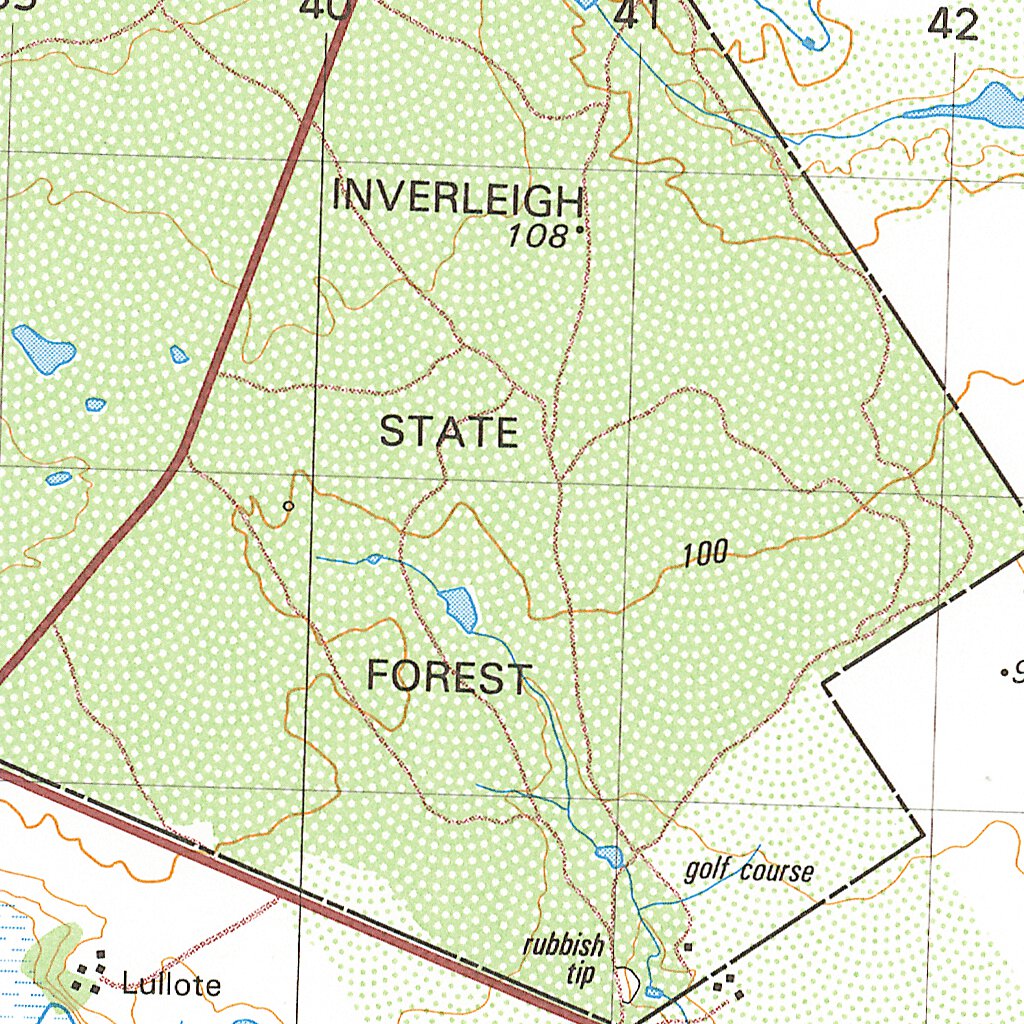 Inverleigh (7721-4) Map by Geoscience Australia | Avenza Maps