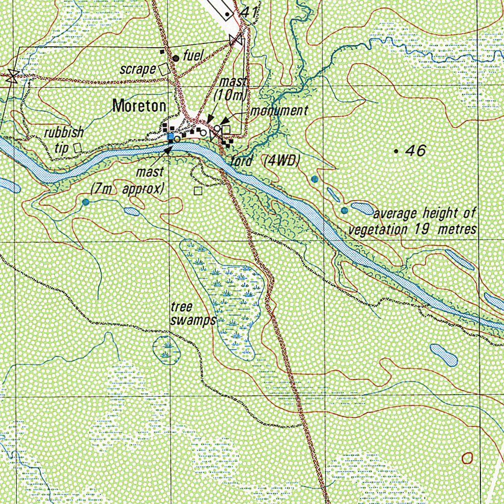 Moreton (7473-3) Map by Geoscience Australia | Avenza Maps