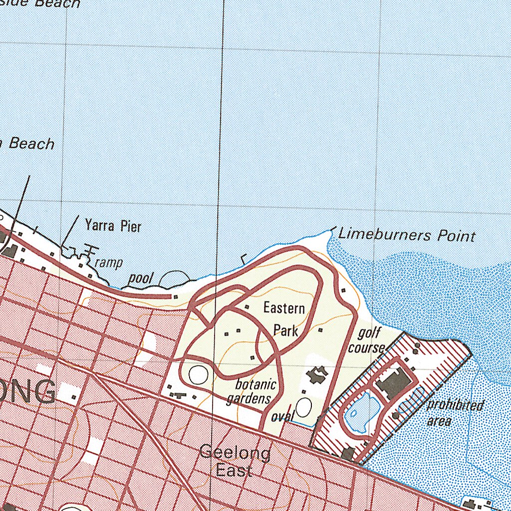 Geelong (7721-1) Map by Geoscience Australia | Avenza Maps