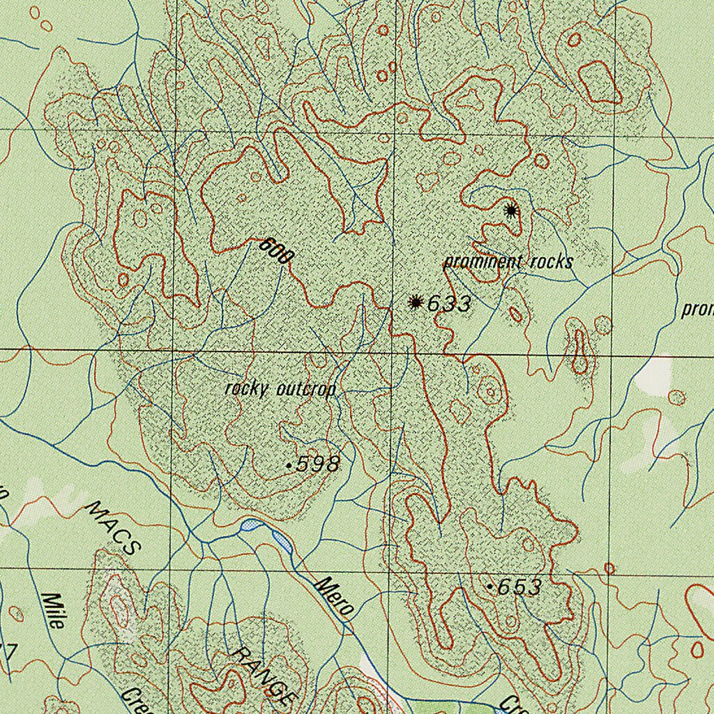 Robs Range (7862-3) Map by Geoscience Australia | Avenza Maps