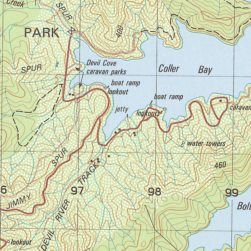 Eildon (8023-1) Map by Geoscience Australia | Avenza Maps