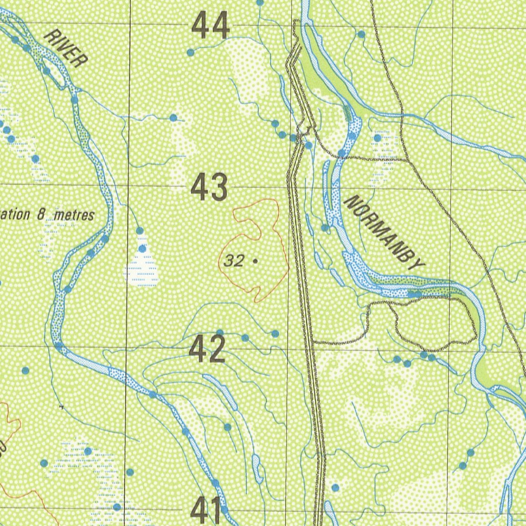 Jack Lakes (7768-2) Map by Geoscience Australia | Avenza Maps