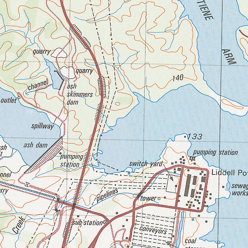 Muswellbrook (9033-2) Map by Geoscience Australia | Avenza Maps