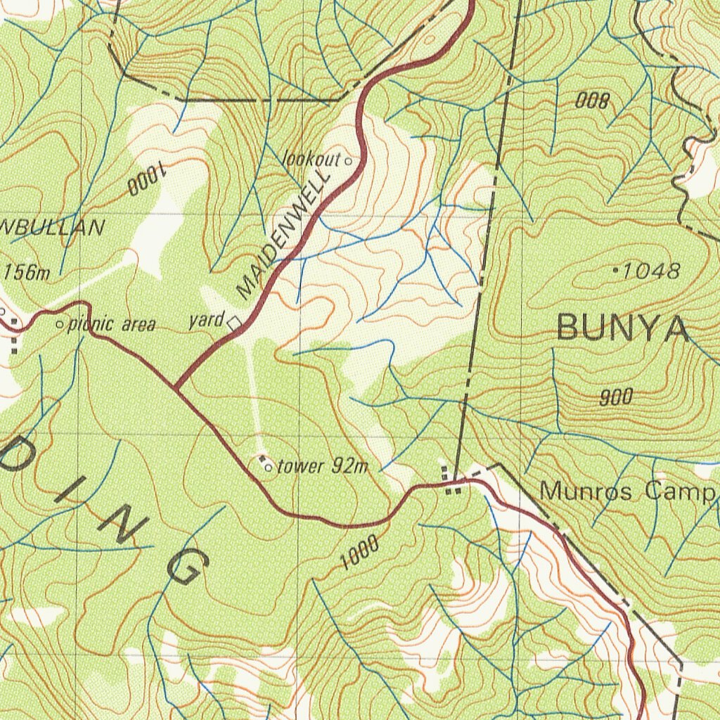 Mowbullan (9244-3) Map by Geoscience Australia | Avenza Maps